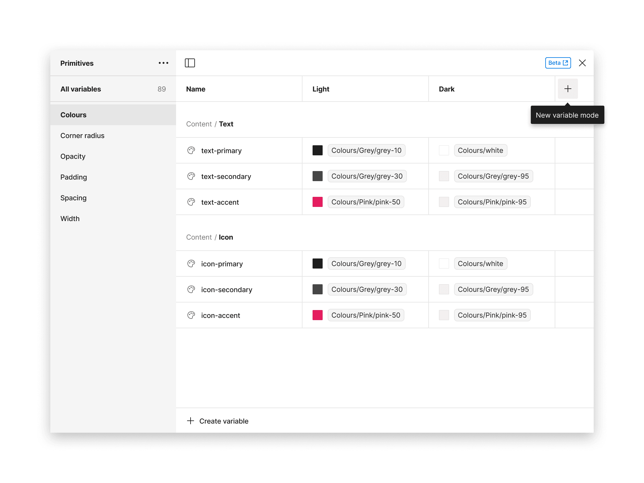 Design tokens | Design good practices