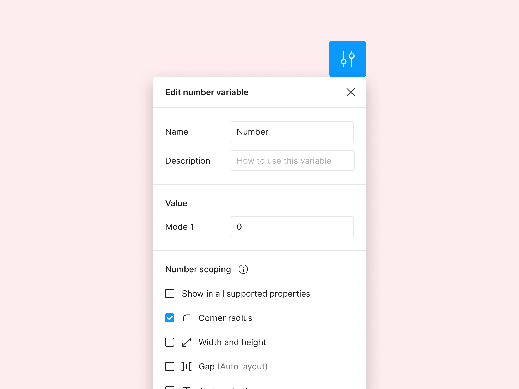 Variables | Design good practices